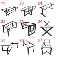 China Modern Cast Iron Custom Stainless Steel Furniture Dining Table Legs for sale