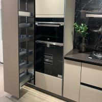 China Jinhengsteel Modern Home Kitchen Cabinets SS 304 High Gloss for sale