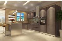 China jinhengsteel Retro style high end kitchen cabinet designs with stainless steel cabinet for sale