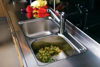 China jinhengsteel Retro style high end kitchen cabinet designs with stainless steel cabinet for sale