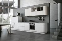 China Jinhengsteel Metal Luxury Modern Kitchen Cabinets Stainless Steel Waterproof for sale