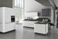 China Jinhengsteel Metal Luxury Modern Kitchen Cabinets Stainless Steel Waterproof for sale