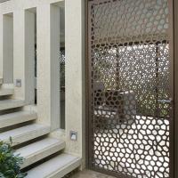 China Garden Metal Laser Cut Screen Art Decor Stainless Steel Decorative Panels for sale