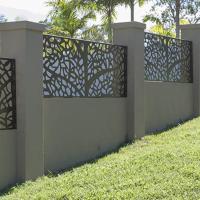 China Garden Metal Laser Cut Screen Art Decor Stainless Steel Decorative Panels for sale