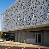 China Decorative Stainless Steel Metal Screen Carved Laser Cut Metal Facade Panel for sale