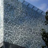 China Decorative Stainless Steel Metal Screen Carved Laser Cut Metal Facade Panel for sale