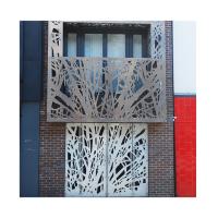 China American Style Custom Laser Cut Metal  Stainless Steel Wall Panels Partition for sale