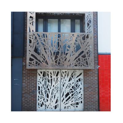 China American Style Custom Laser Cut Metal  Stainless Steel Wall Panels Partition for sale
