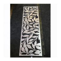 China American Style Custom Laser Cut Metal  Stainless Steel Wall Panels Partition for sale