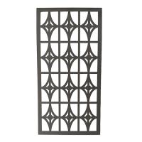 China Neoclassical Postmodern Living Room Partition Screen Stainless Steel Decorative for sale