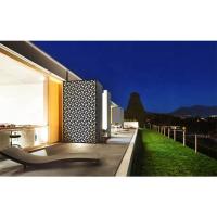China Classic Laser cut art stainless steel garden divider screen partition for sale