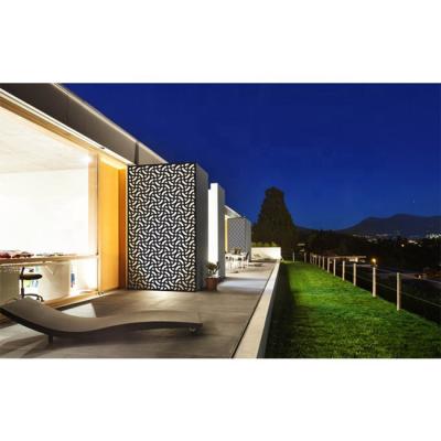 China Classic Laser cut art stainless steel garden divider screen partition for sale