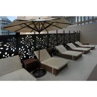 China Classic Laser cut art stainless steel garden divider screen partition for sale