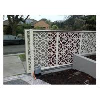 China Classic Laser cut art stainless steel garden divider screen partition for sale