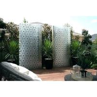 China Classic Laser cut art stainless steel garden divider screen partition for sale