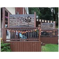 China Classic Laser cut art stainless steel garden divider screen partition for sale