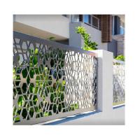 China Classic Laser cut art stainless steel garden divider screen partition for sale
