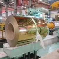 China Mirror Finish Gold Color Stainless Steel Sheet 316 316L For Construction for sale