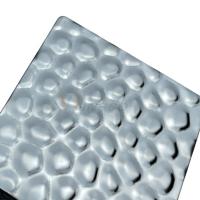 China Convex Honeycomb Stainless Steel Sheet Cold Rolled 304 Embossed for sale