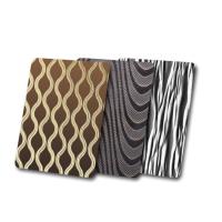 China Embossed Stainless Steel Sheet 2B Finish Hammered Decorative SS Corrugated Sheet for sale