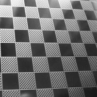 China Embossed Stainless Steel Sheet 2B Finish Hammered Decorative SS Corrugated Sheet for sale