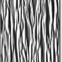 China Embossed Stainless Steel Sheet 2B Finish Hammered Decorative SS Corrugated Sheet for sale