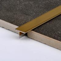 China T Shape Modern Stainless Steel Trim Sus304 Corner Trim Customized Size for sale
