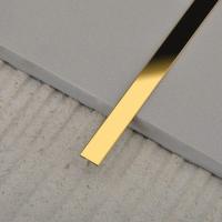 China T Shape Modern Stainless Steel Trim Sus304 Corner Trim Customized Size for sale