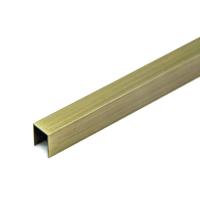 China U Shape Curved Tile Trim Ceiling 201 304 316 430 SS Inlay Profile for sale
