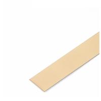 China Shiny Brass Stainless Steel Flat Trim Strips Metal Wall For Decoration for sale