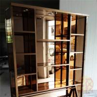 China Stable Hide A Bar Wine Cabinet 304 Stainless Steel Home Corner Wine Cabinet Bar for sale