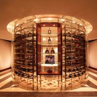 China Coating Stainless Steel Bar Cabinet Waterproof Modern Wine Storage Cabinet for sale