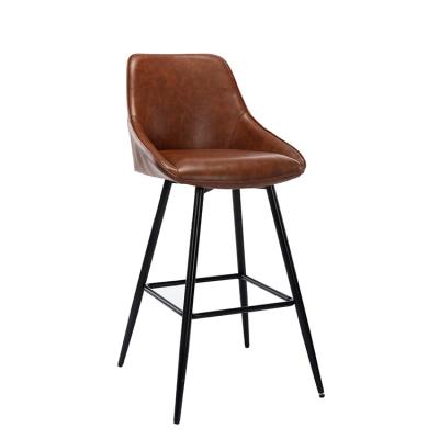China OEM Silver Modern Stainless Steel Furniture Bar Stool Chair Customized for sale