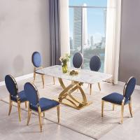 China Casual Cafe Bar Custom Stainless Steel Furniture Upholstered Velvet High Chair for sale