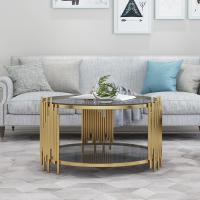 China Nordic Minimalist Custom Stainless Steel Furniture Living Room End Table for sale