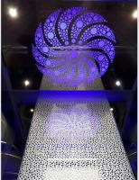China Interior Decorative Elevator Stainless Steel Sheet Etching Ceiling Door 304 201 for sale