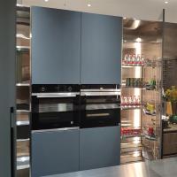 China Bmw Grey Modern Style 304 Stainless Steel Kitchen Cabinet alkali resistant for sale