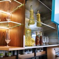 China Professional stainless steel horizontal filing modern designs kitchen cabinet for sale