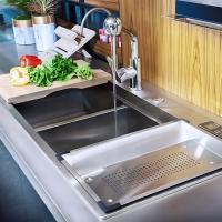 China Professional stainless steel horizontal filing modern designs kitchen cabinet for sale