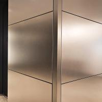 China Decorative Interior 304 316 Stainless Steel Wall Cladding For Building Lobby Hotel for sale