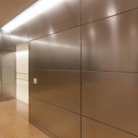 China Decorative Interior 304 316 Stainless Steel Wall Cladding For Building Lobby Hotel for sale