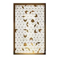 China 304 201 Stainless Steel Room Divider Decorative Partition Laser Cutting for sale