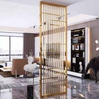 China 304 201 Stainless Steel Room Divider Decorative Partition Laser Cutting for sale