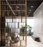 China 304 201 Stainless Steel Room Divider Decorative Partition Laser Cutting for sale