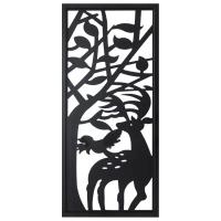 China Black Interior Room Stainless Steel Screen Partition Dividers For Hotel for sale