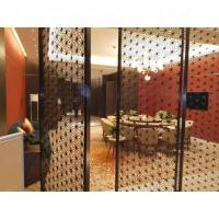 China Decorative Laser Cut Metal Room Dividers Stainless Steel For Restaurant for sale