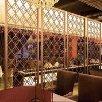 China Decorative Laser Cut Metal Room Dividers Stainless Steel For Restaurant for sale