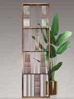 China Hotel Office Modern Room Divider Panels Partition 304 316 Stainless Steel for sale