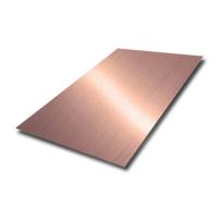 China 201 Inox Color Stainless Steel Sheet Gold SS 304 Sheet Mirror Finish for sale