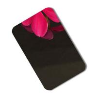 China PVD Coating Black Brushed Stainless Steel Sheet for sale